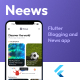 Neews Flutter News App | Android News app | IOS News app | Blogging App by N_Codes_Lab
